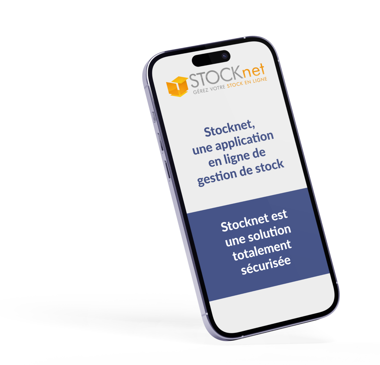 Notre solution - Stocknet, logiciel en ligne de gestion des stocks